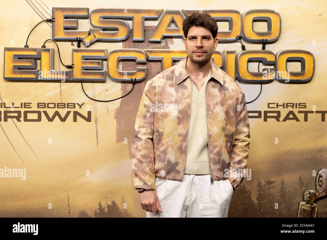 Diego Matamoros attended "The Electric State" Premiere at Callao Cinema ...
