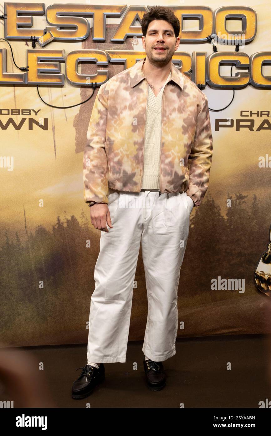 Diego Matamoros attended "The Electric State" Premiere at Callao Cinema ...