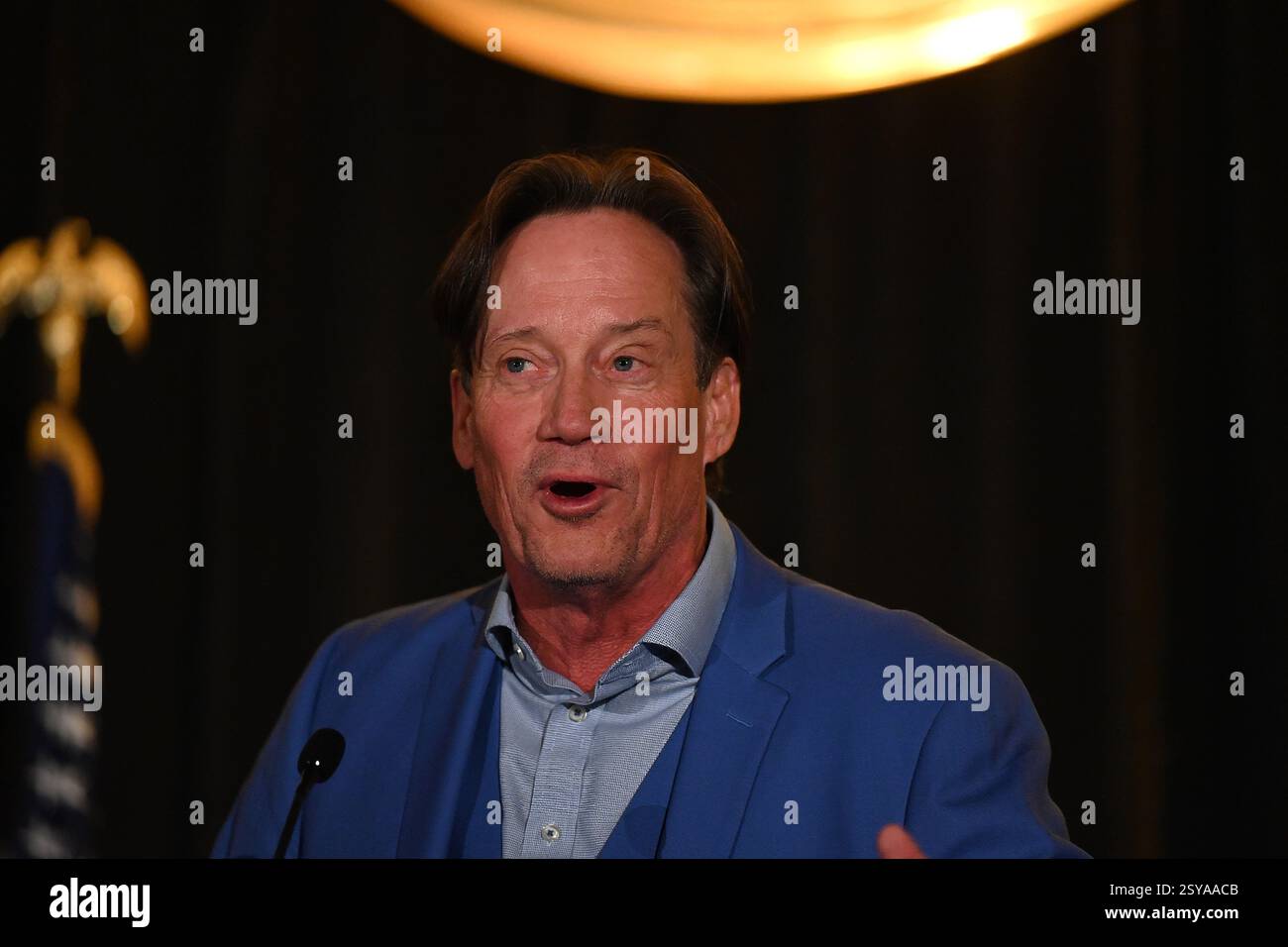 OVERLAND PARK, KANSAS - FEBRUARY 27, 2025 Hollywood actor KEVIN SORBO ...