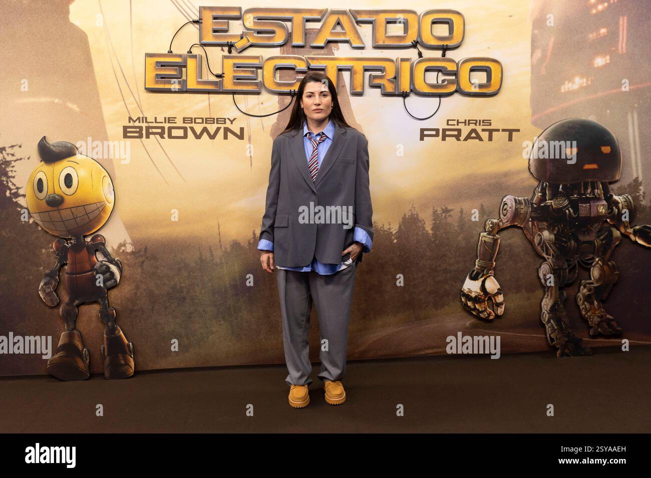 Alba Paul Ferrer attended "The Electric State" Premiere at Callao ...