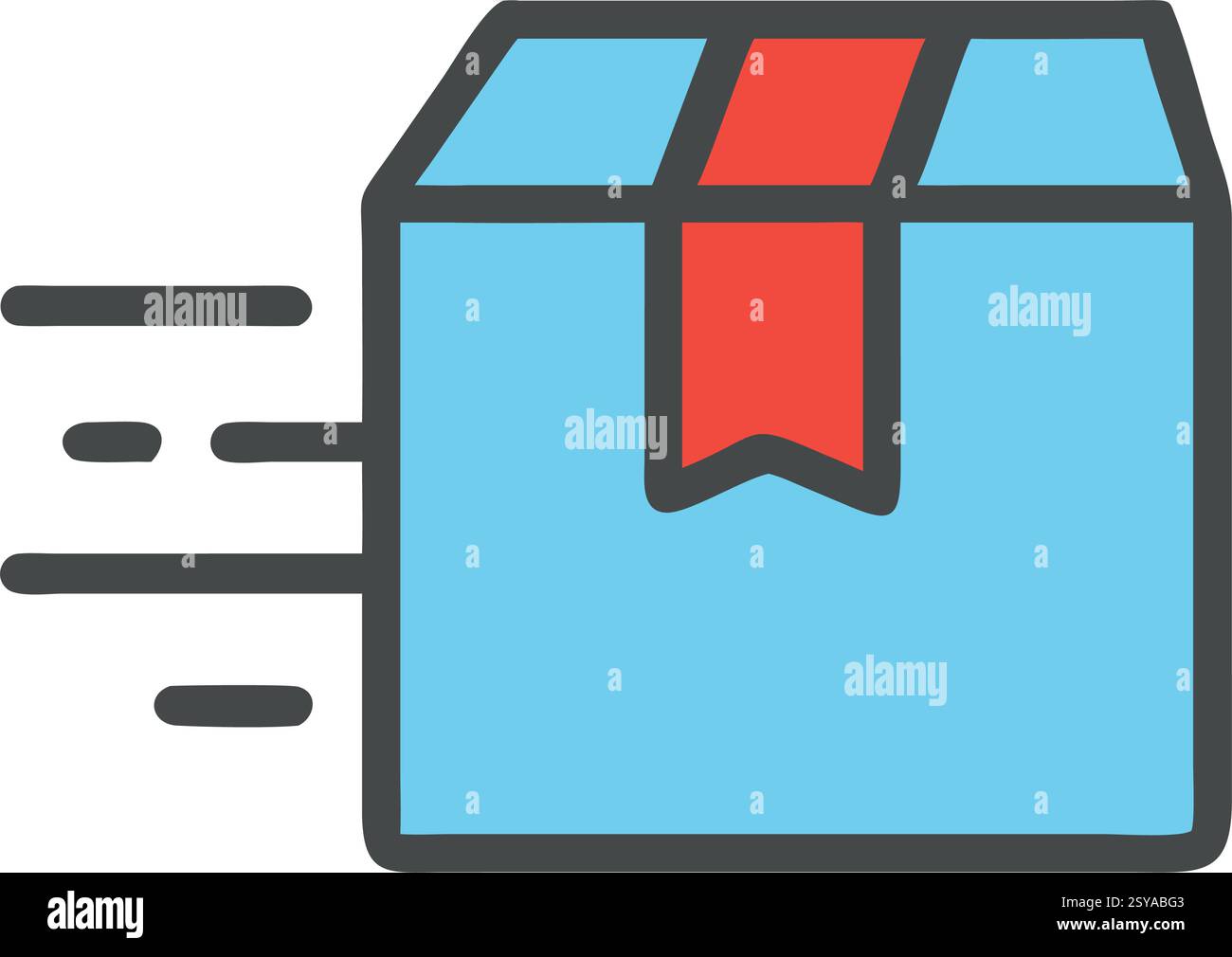 Special Delivery Parcel Box Stock Vector Image & Art - Alamy