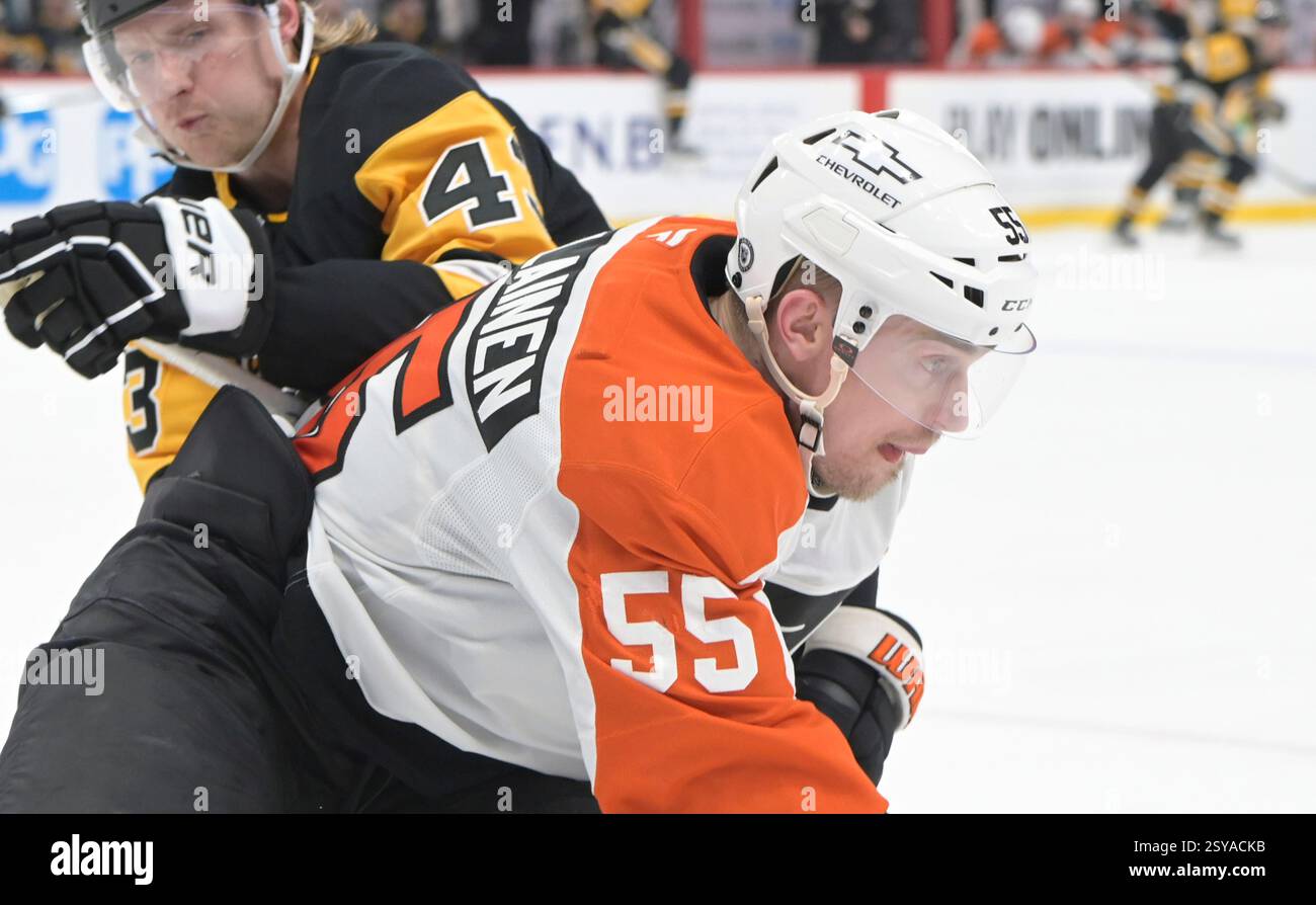 Pittsburgh, United States. 27th Feb, 2025. Philadelphia Flyers ...