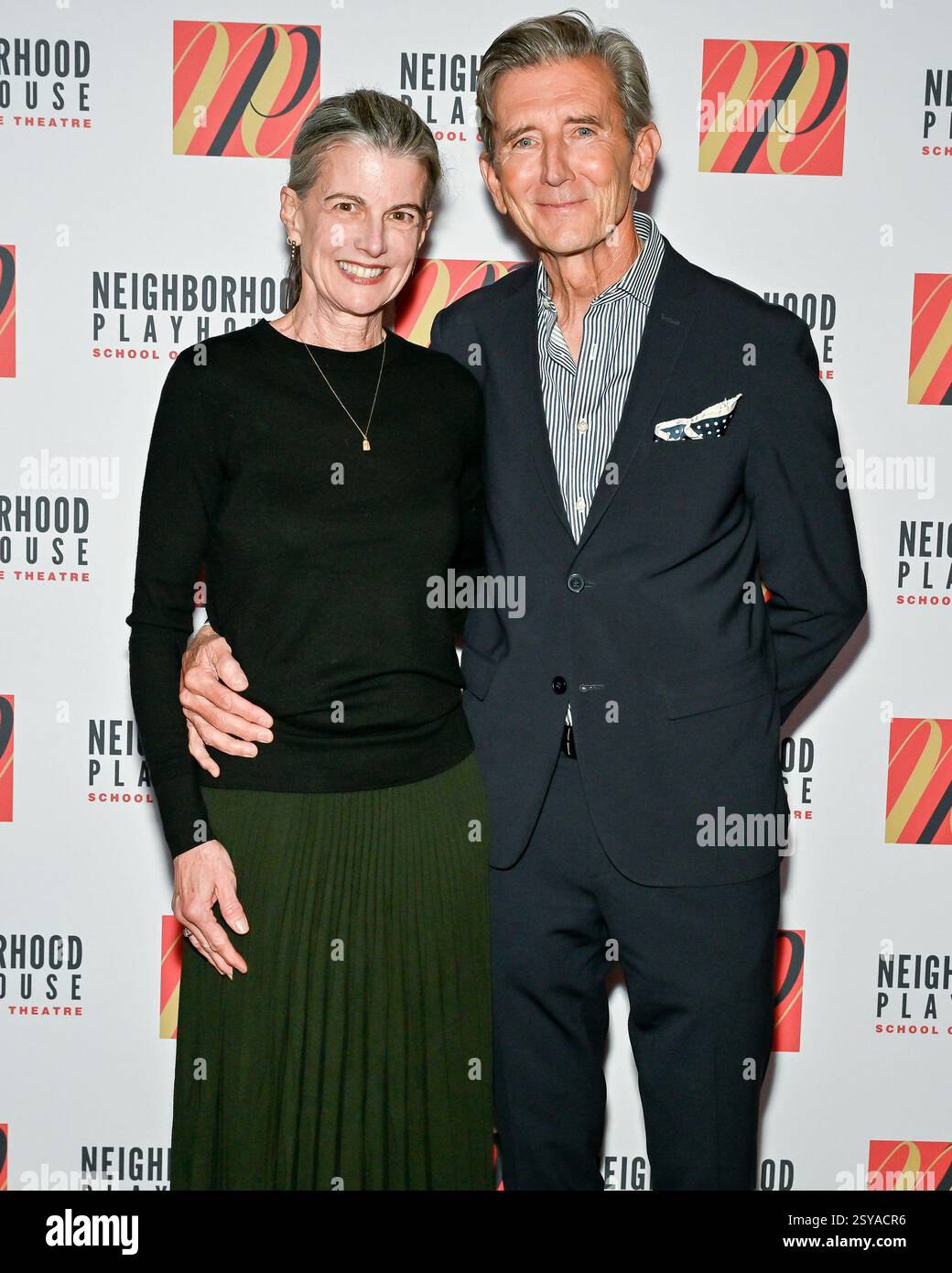 New York, USA. 27th Feb, 2025. (L-R) Mary McCoy and Matt McCoy attend ...