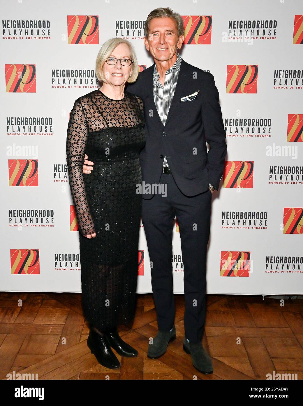 New York, USA. 27th Feb, 2025. (L-R) Honoree Pamela Moller Kareman and ...