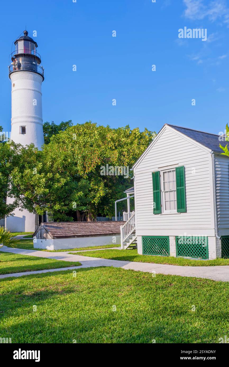 Lighthouse, Key West, Florida, USA Stock Photo - Alamy