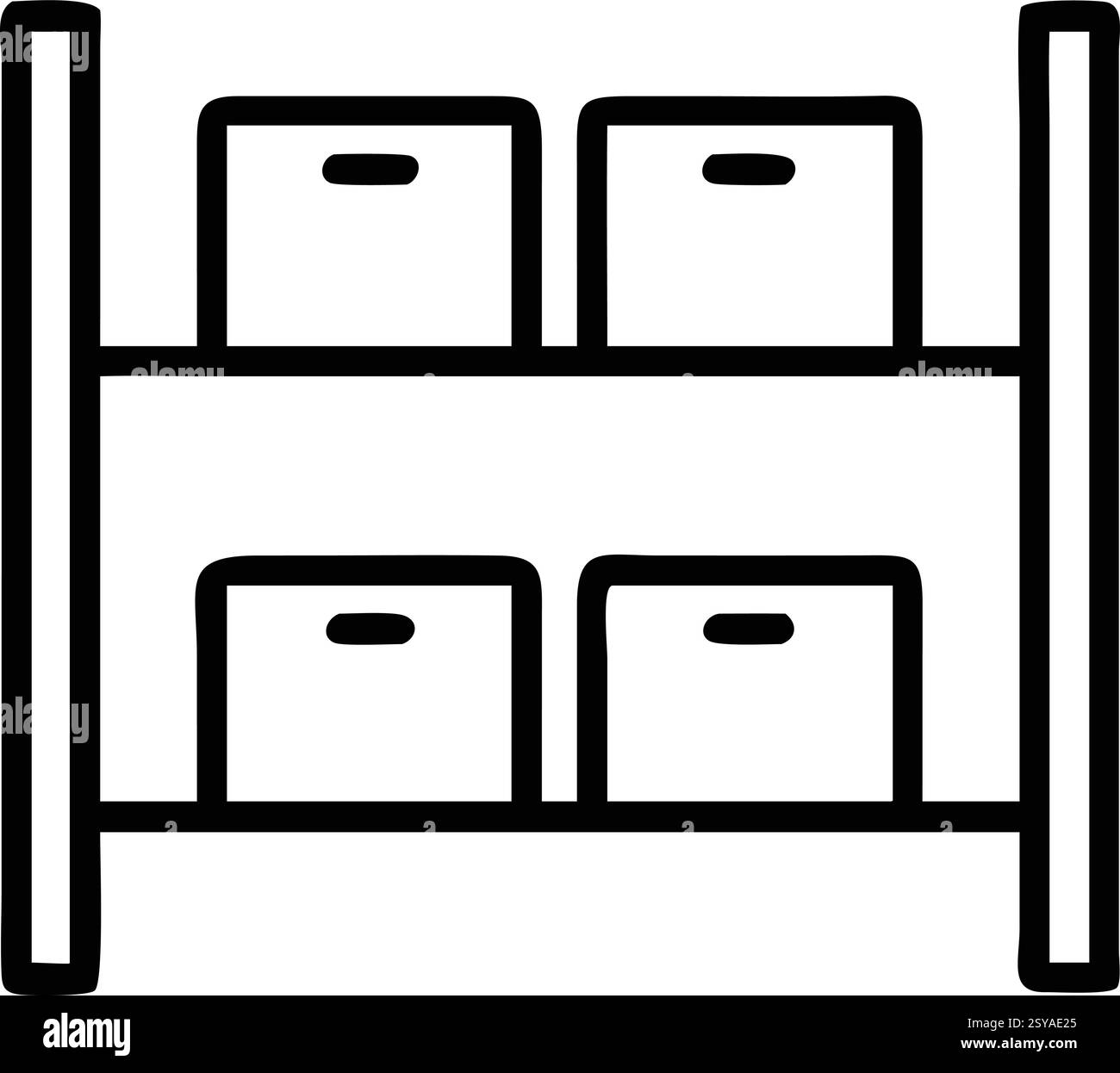 Neat boxes Stock Vector Images - Alamy