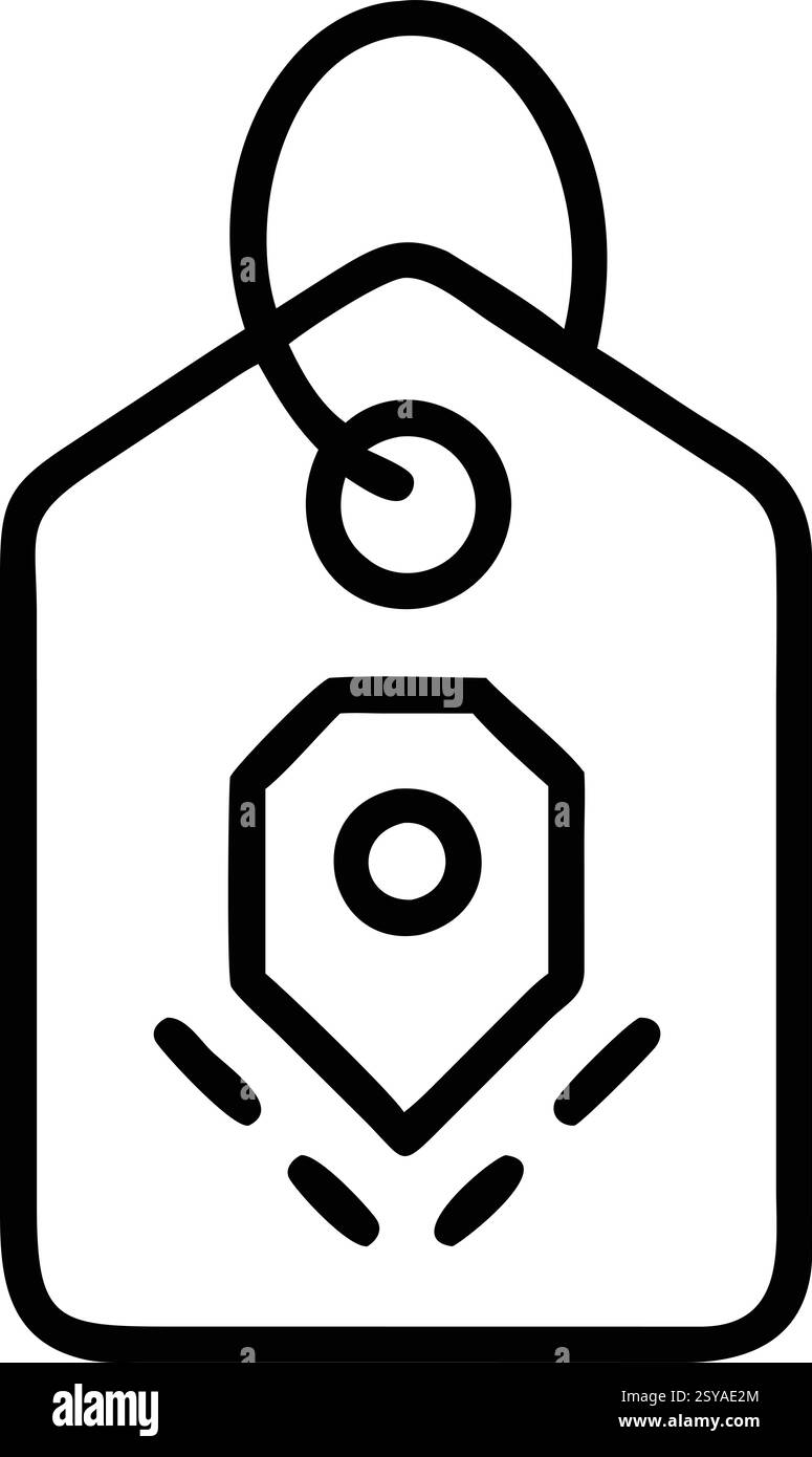 Price Tag Icon with Location Pin Stock Vector Image & Art - Alamy