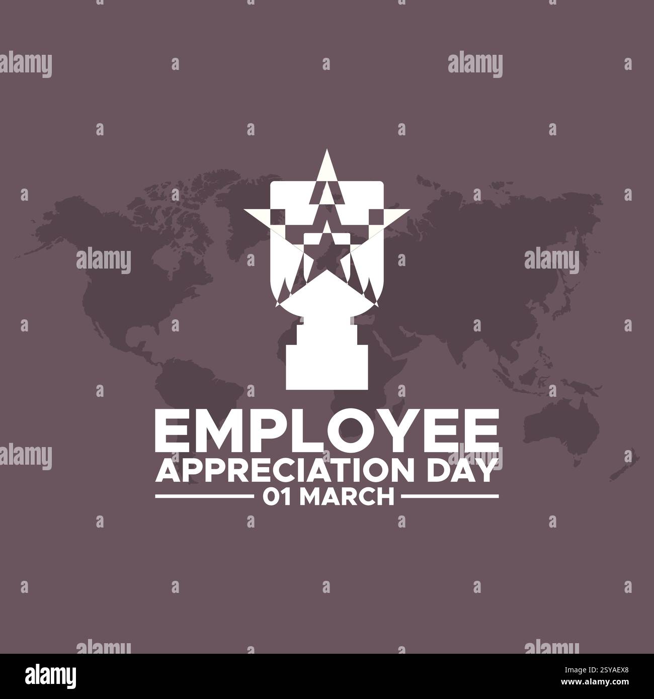 Happy Employee Appreciation Day March Celebration Vector Design Illustration. Template for ...