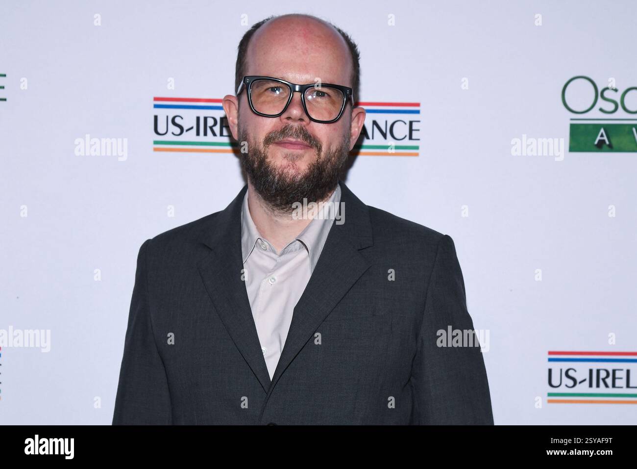 Los Angeles, USA. 27th Feb, 2025. Nick Emerson walking the red carpet ...