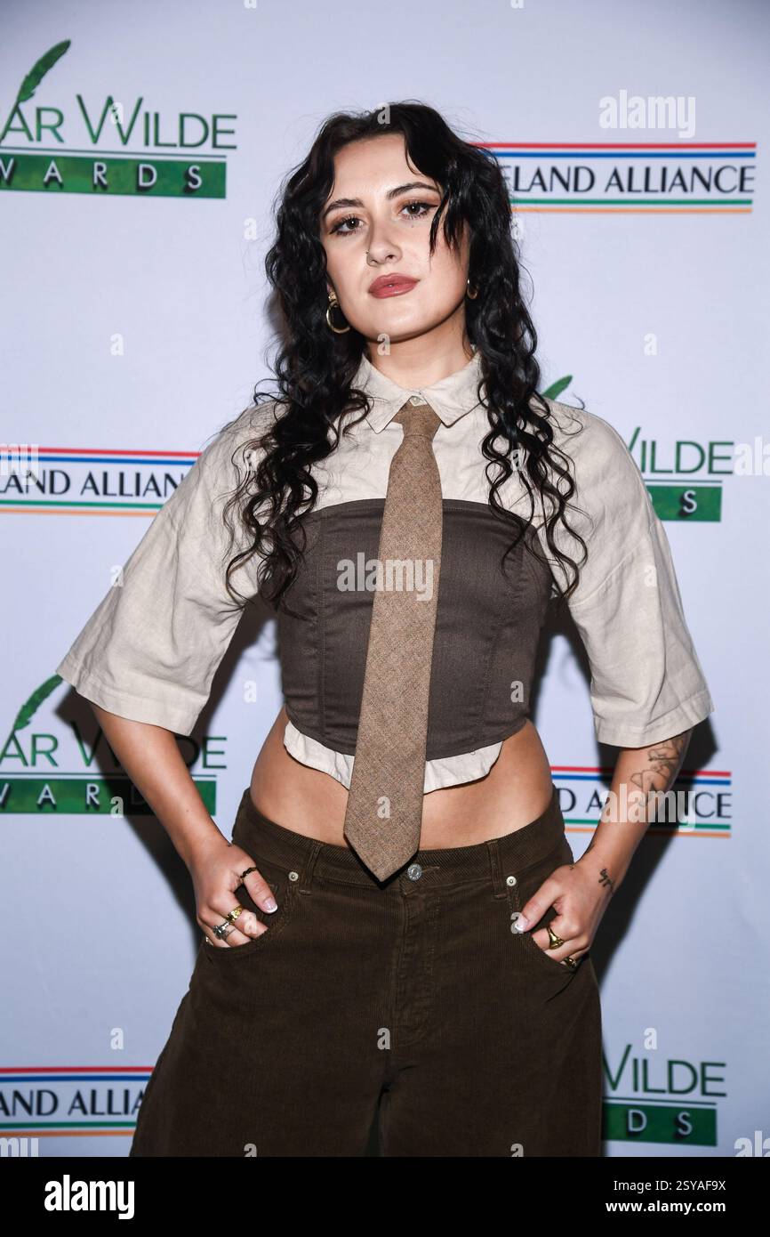 Lenii walking the red carpet at 19th Annual Oscar Wilde Awards held at ...