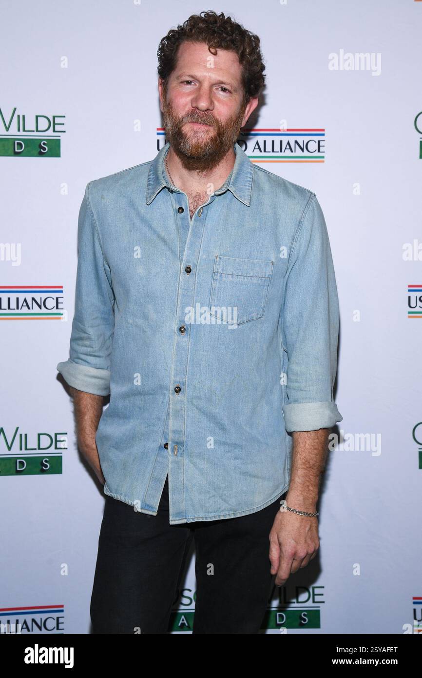 Joshua Zetumer walking the red carpet at 19th Annual Oscar Wilde Awards ...