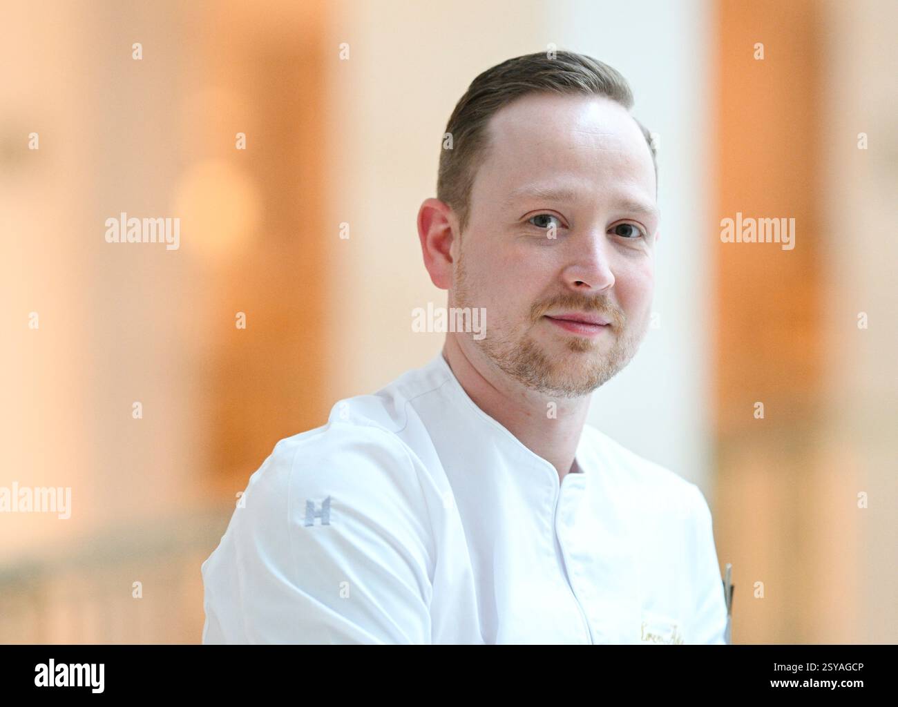 Berlin, Germany. 27th Feb, 2025. Berlin master chef Jonas Zörner, new ...
