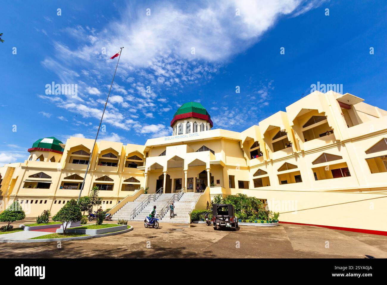 The Basilan Provincial Capitol Building in Isabela City, the capital of ...
