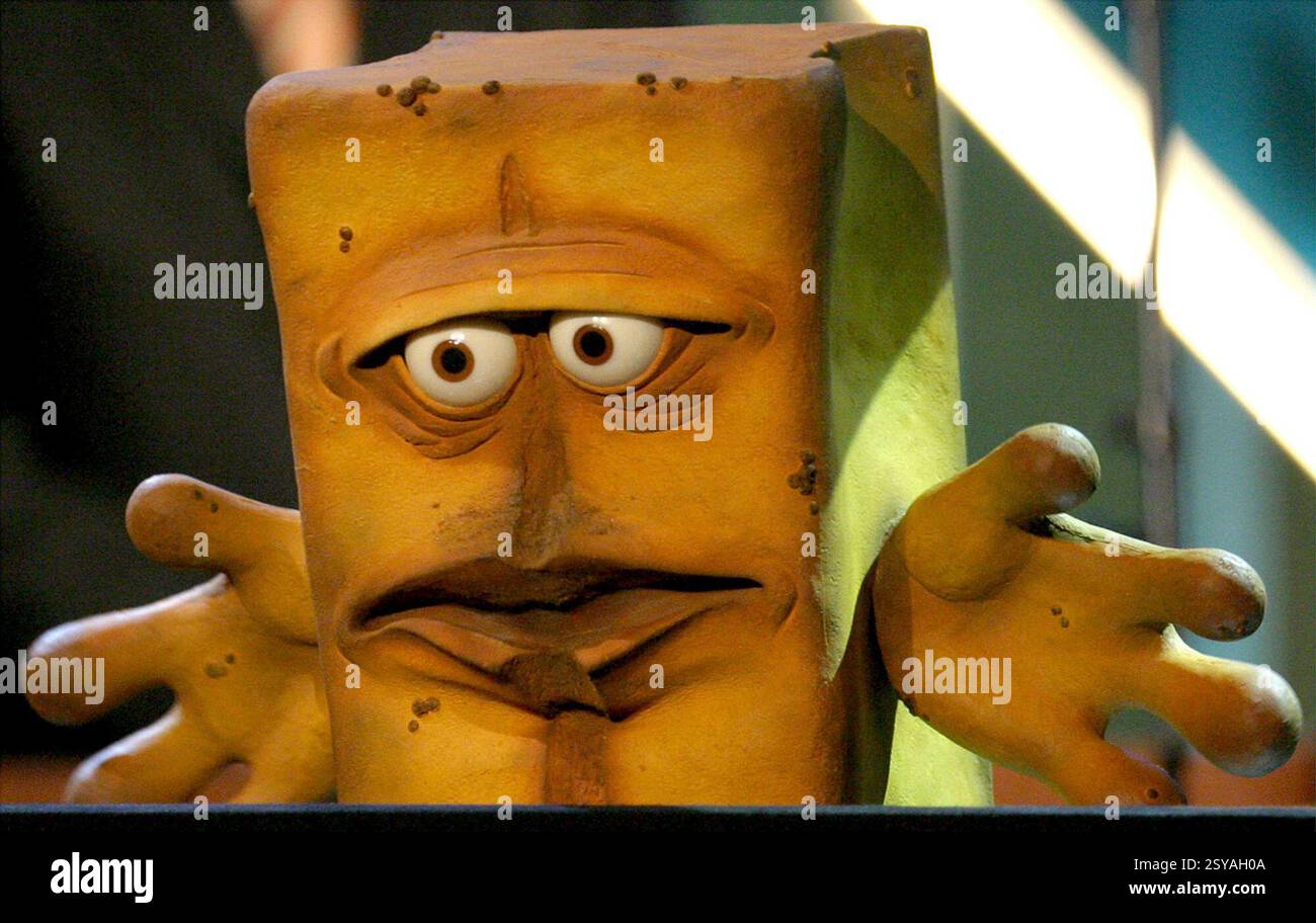 FILE - The tv figure "Bernd das Brot" on stage during the Grimme awards ...