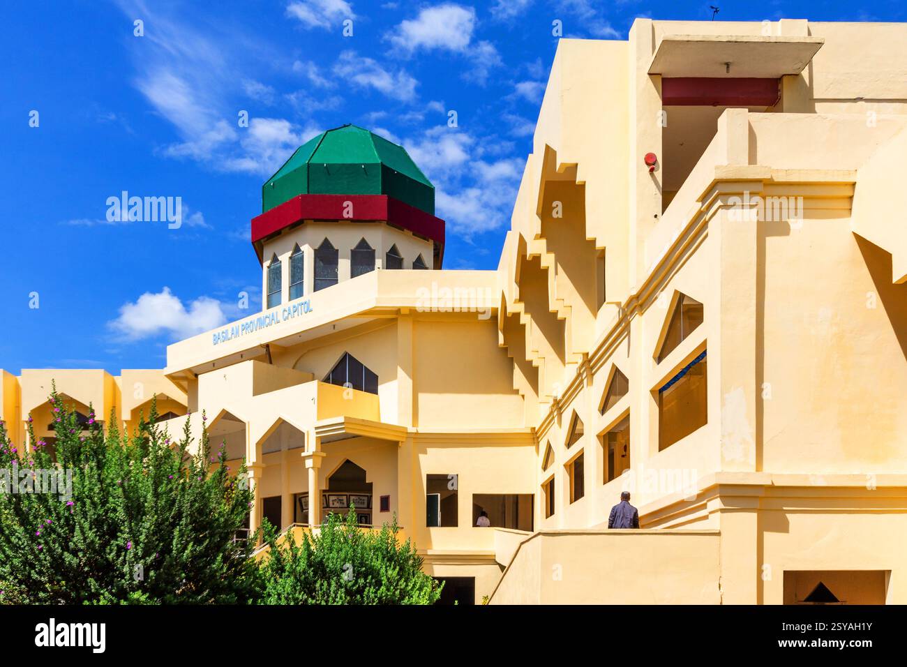 The Basilan Provincial Capitol Building in Isabela City, the capital of ...