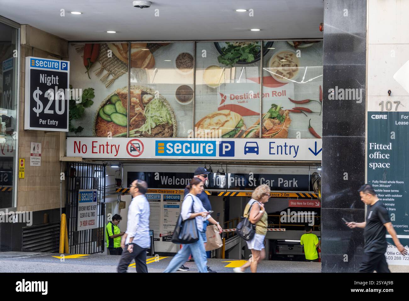 Sydney city centre and central business district, Secure parking ...