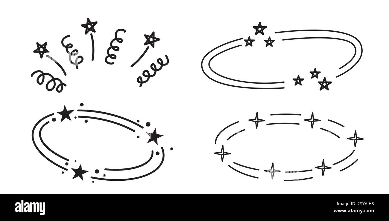 Dizziness manga or anime comic emoticon element graphic effects hand ...