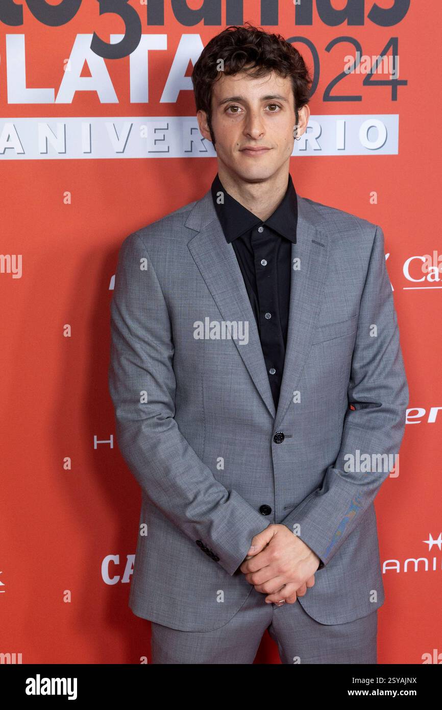 Madrid, Spain. 24th Feb, 2025. Daniel Ibáñez attends the 'Fotogramas De ...