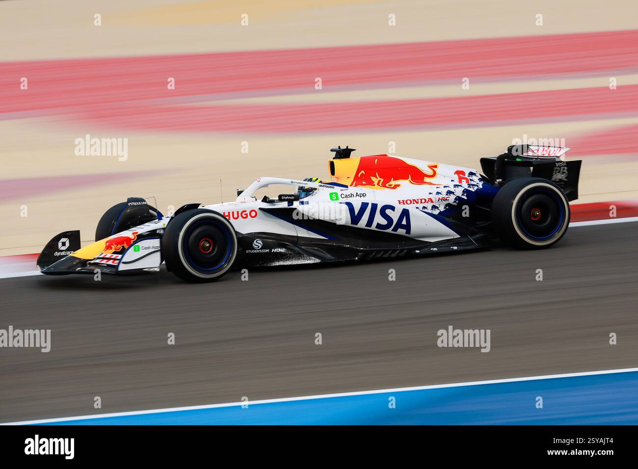 06 HADJAR Isack (fra), Visa Cash App RB F1 Team VCARB02 during the Formula 1 Aramco pre-season ...