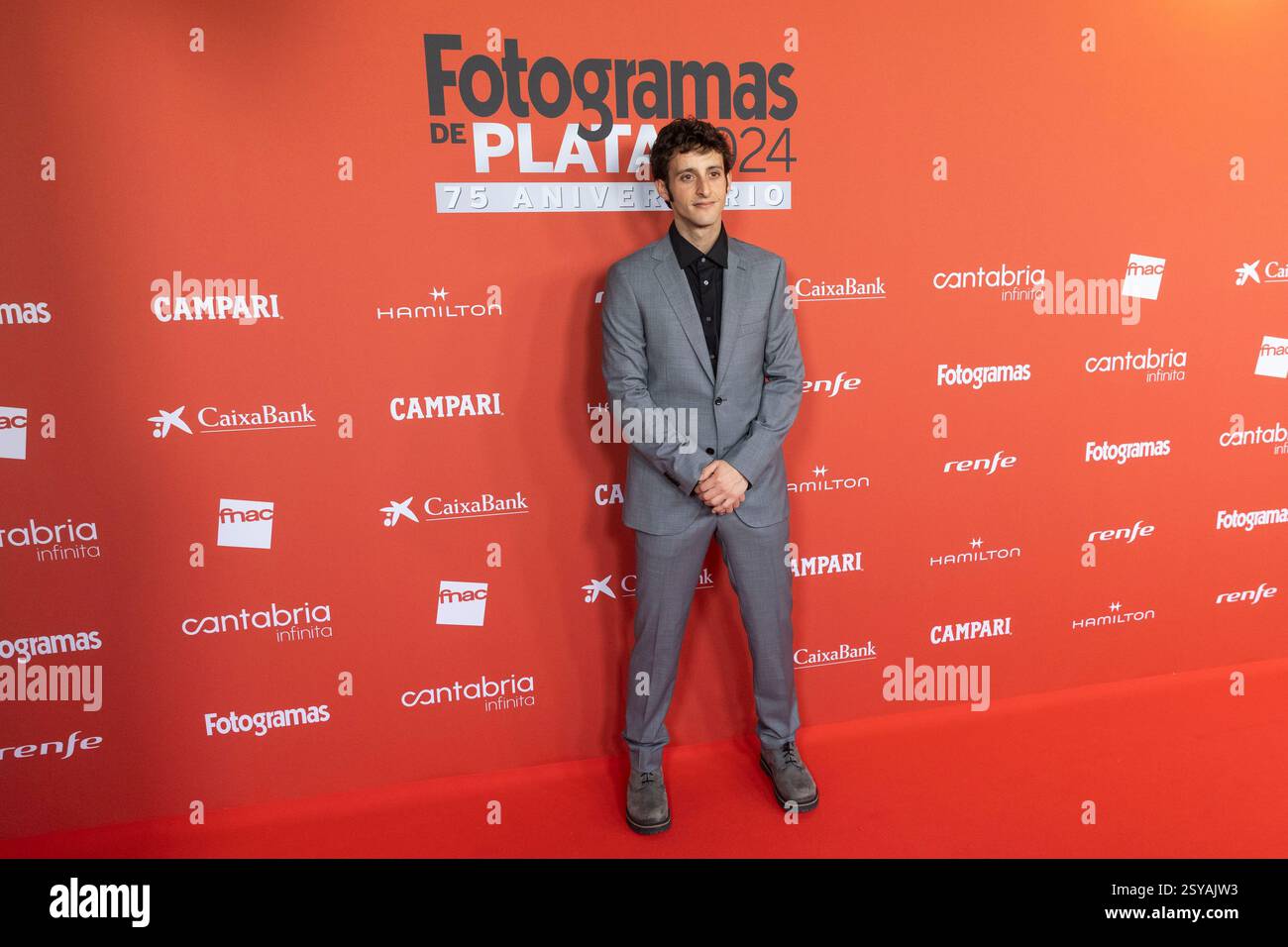 Madrid, Spain. 24th Feb, 2025. Daniel Ibáñez attends the 'Fotogramas De ...