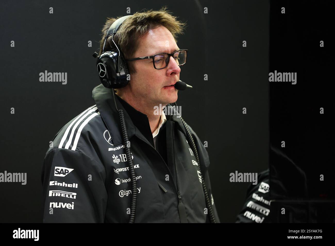 SHOVLIN Andrew; Mercedes AMG F1 Team race engineer during the Formula 1 ...