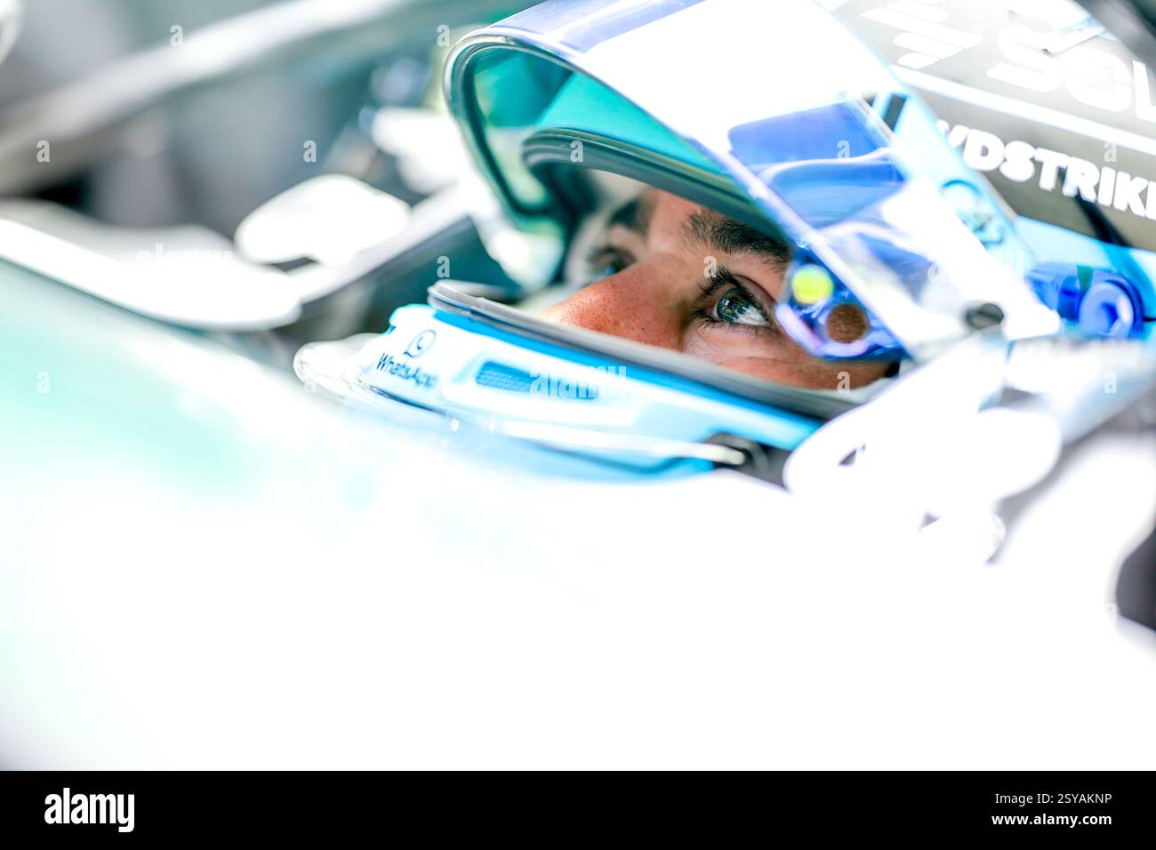 RUSSELL George (gbr), Mercedes AMG F1 Team W16, portrait during the ...