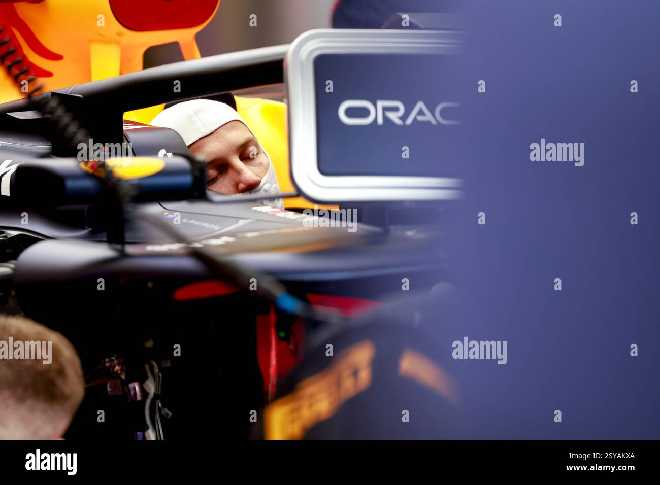 LAWSON Liam (nzl), Red Bull Racing RB21, portrait, during the Formula 1 ...