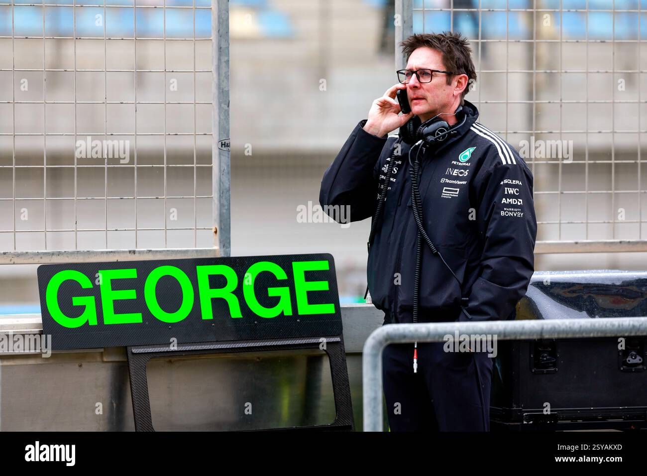 SHOVLIN Andrew; Mercedes AMG F1 Team race engineer during the Formula 1 ...