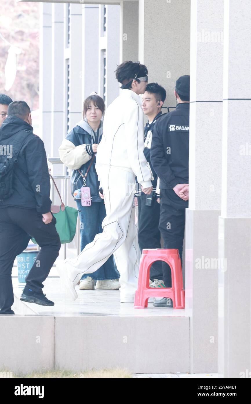 Chinese singer, actor Liu Yuning appears in Changsha City, south China ...