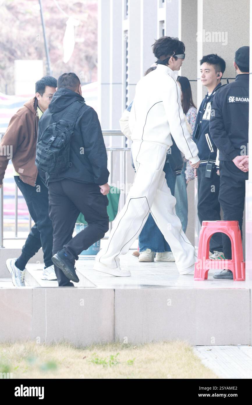 Chinese singer, actor Liu Yuning appears in Changsha City, south China ...