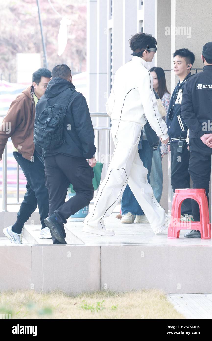 Chinese singer, actor Liu Yuning appears in Changsha City, south China ...