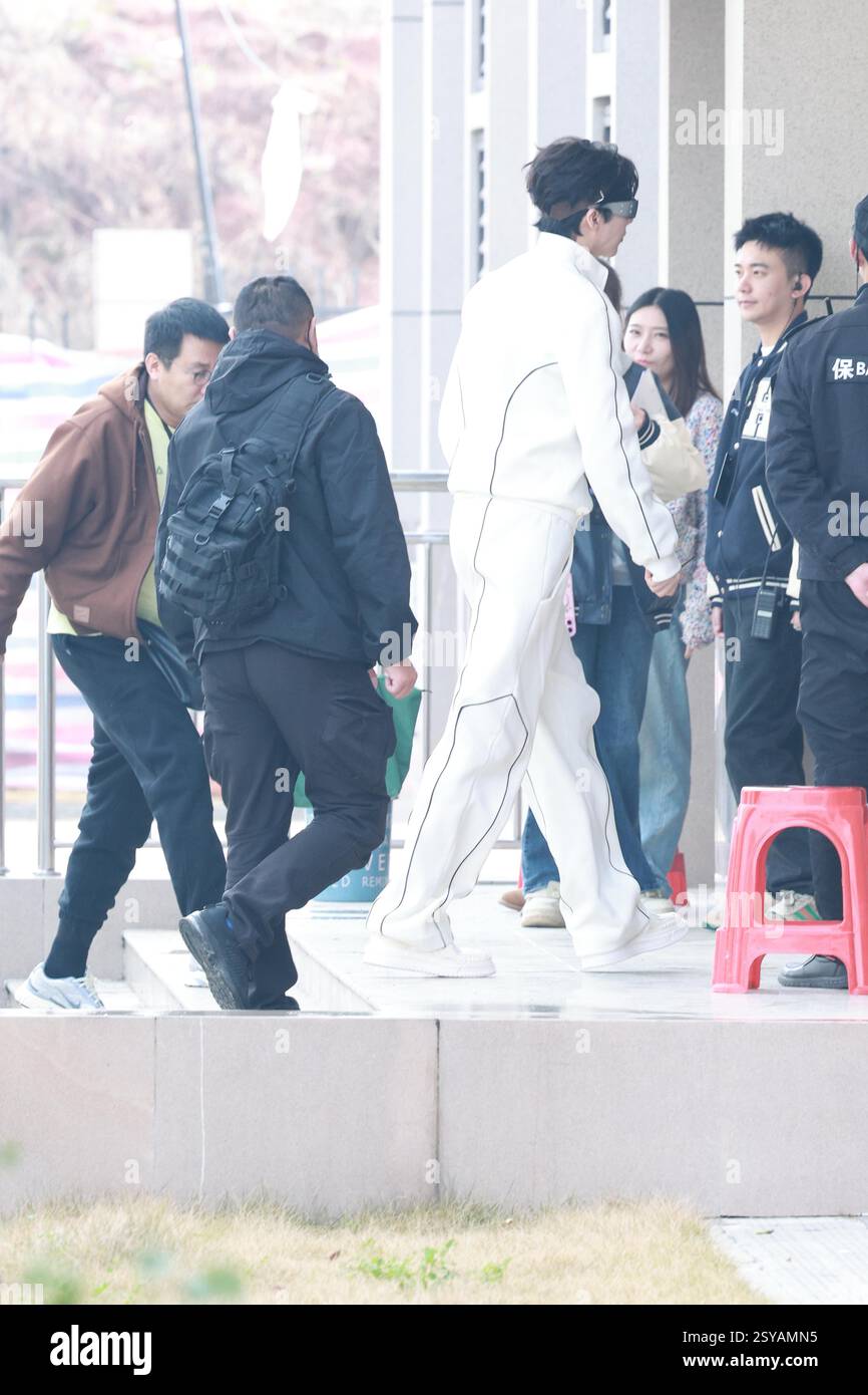 Chinese singer, actor Liu Yuning appears in Changsha City, south China ...