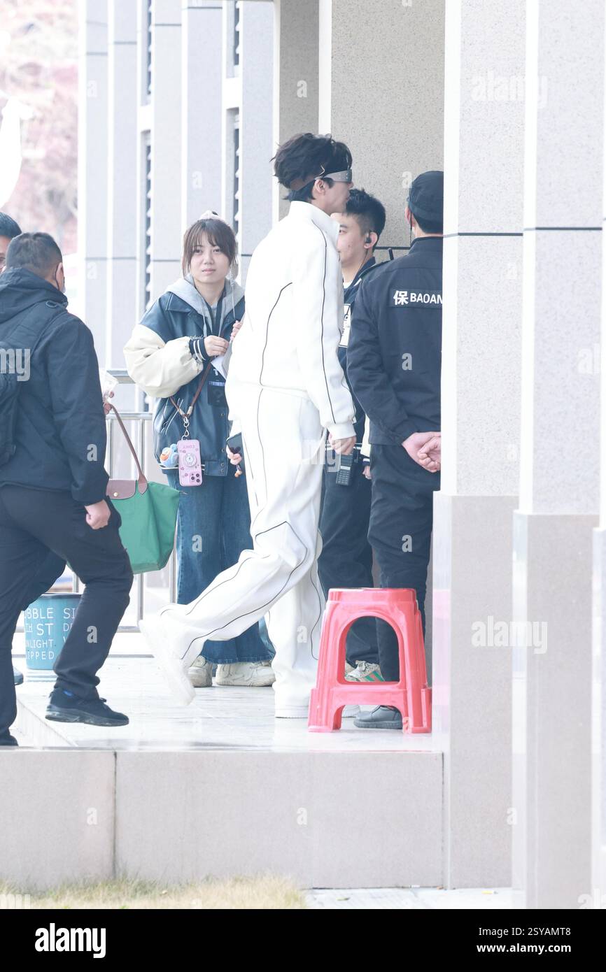 Chinese singer, actor Liu Yuning appears in Changsha City, south China ...