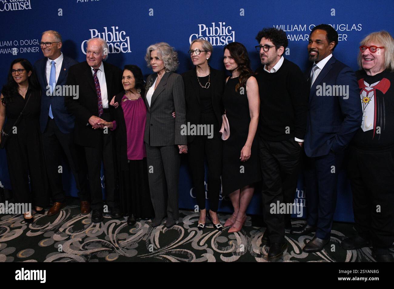 Beverly Hills,California, USA 27th February 2025 (L-R) Guest ...