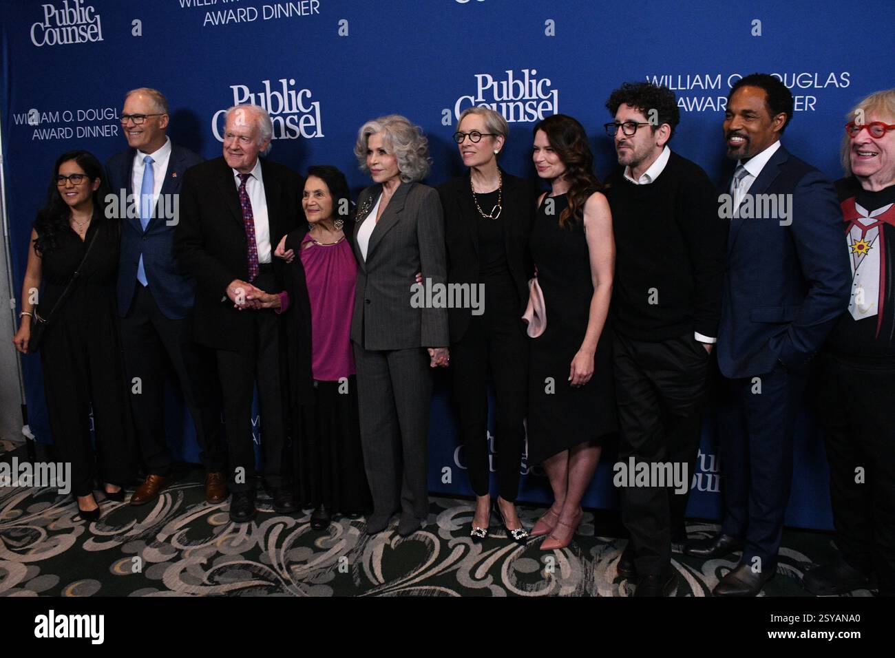 Beverly Hills,California, USA 27th February 2025 (L-R) Guest ...