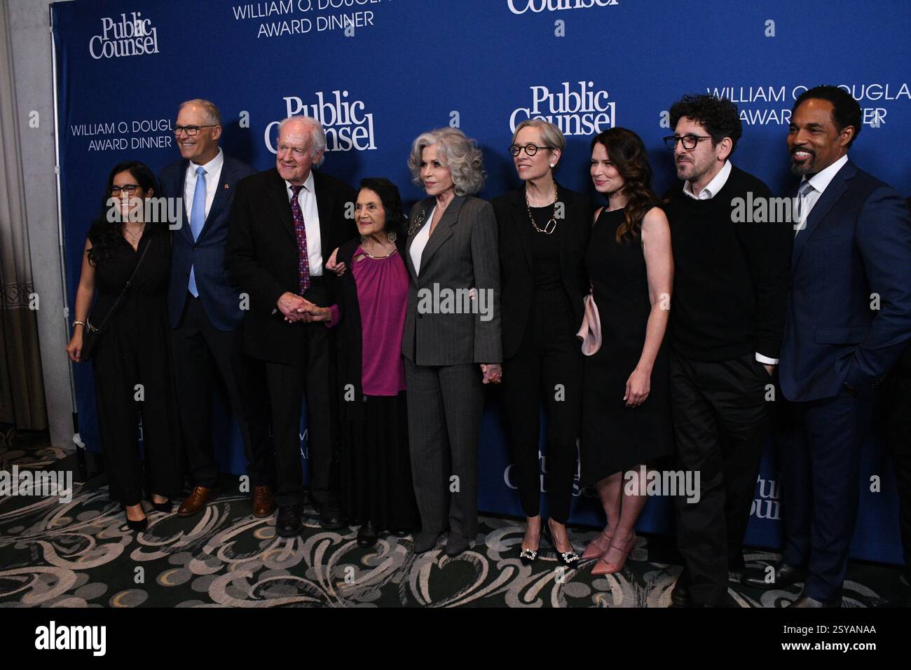 Beverly Hills,California, USA 27th February 2025 (L-R) Guest ...
