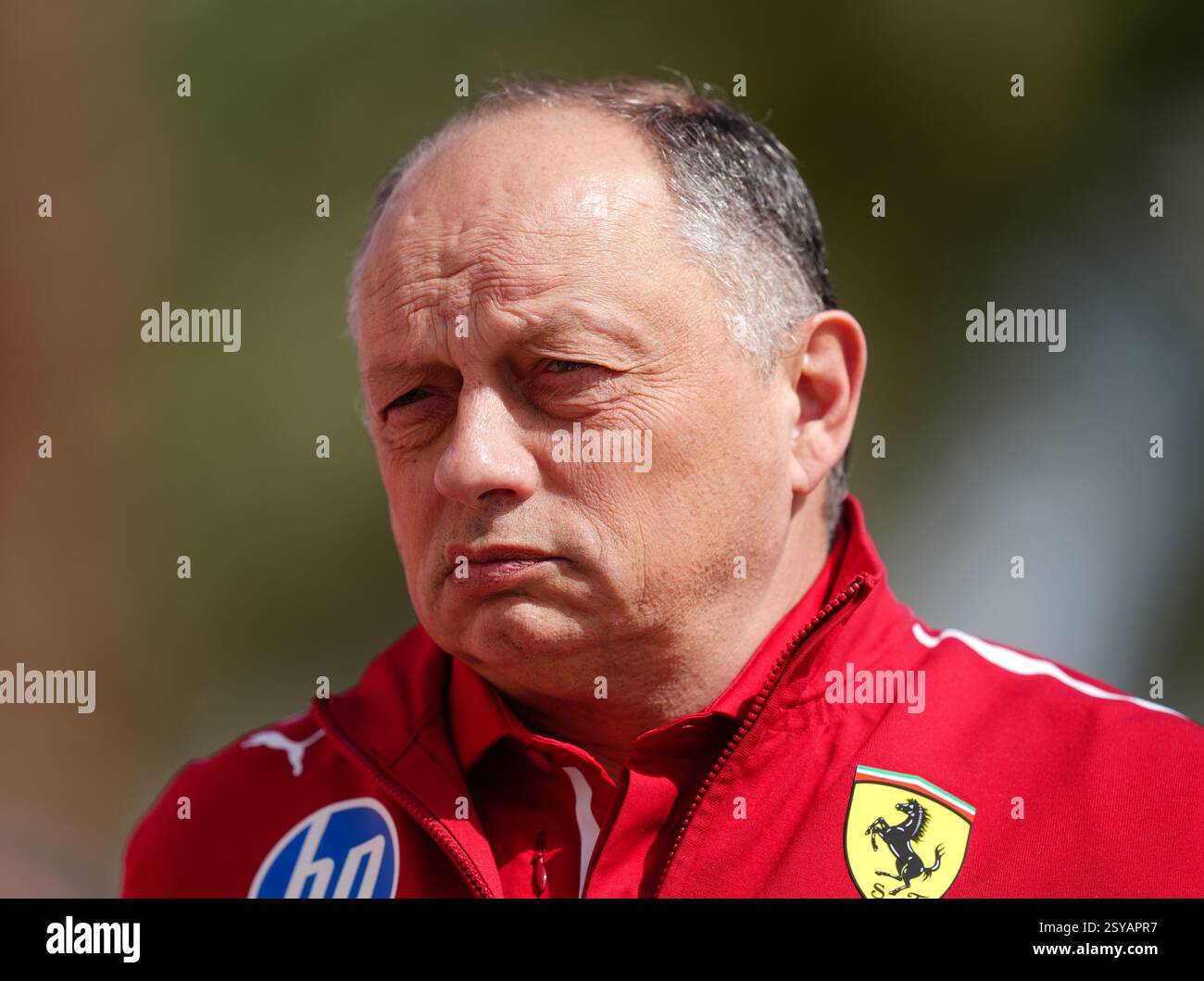 Fred vasseur ferrari f1 2025 hi-res stock photography and images - Alamy