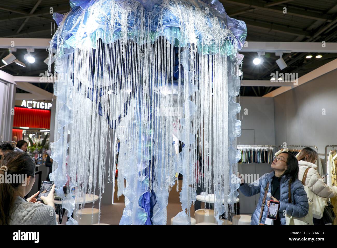 The 2025 SPIN Expo, an exhibition for yarns & knitwear, kicks off in ...