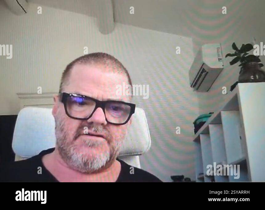 A screen grab taken during a zoom call with Heston Blumenthal, who has ...