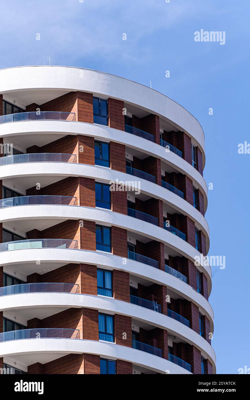 A modern architectural marvel showcasing the seamless integration of ...
