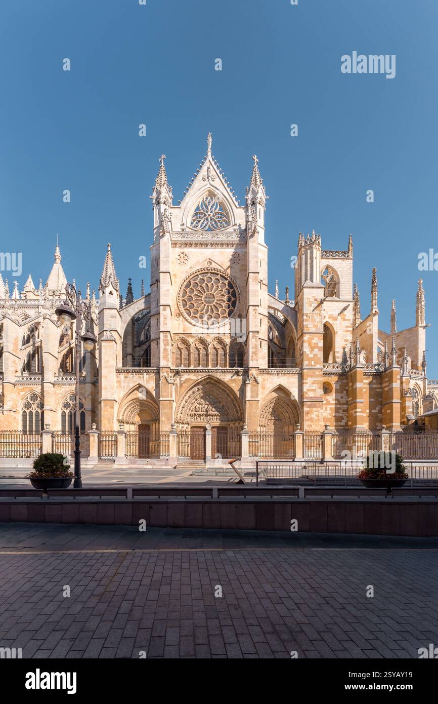 Santa Maria de Regla de Leon Cathedral, an iconic Gothic church and the ...