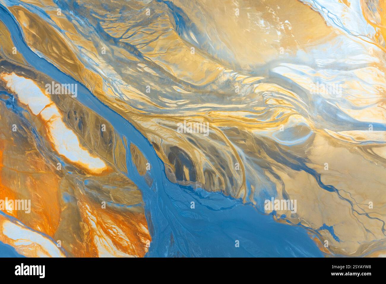 This image captures the stunning multicolour abstract view of a ...