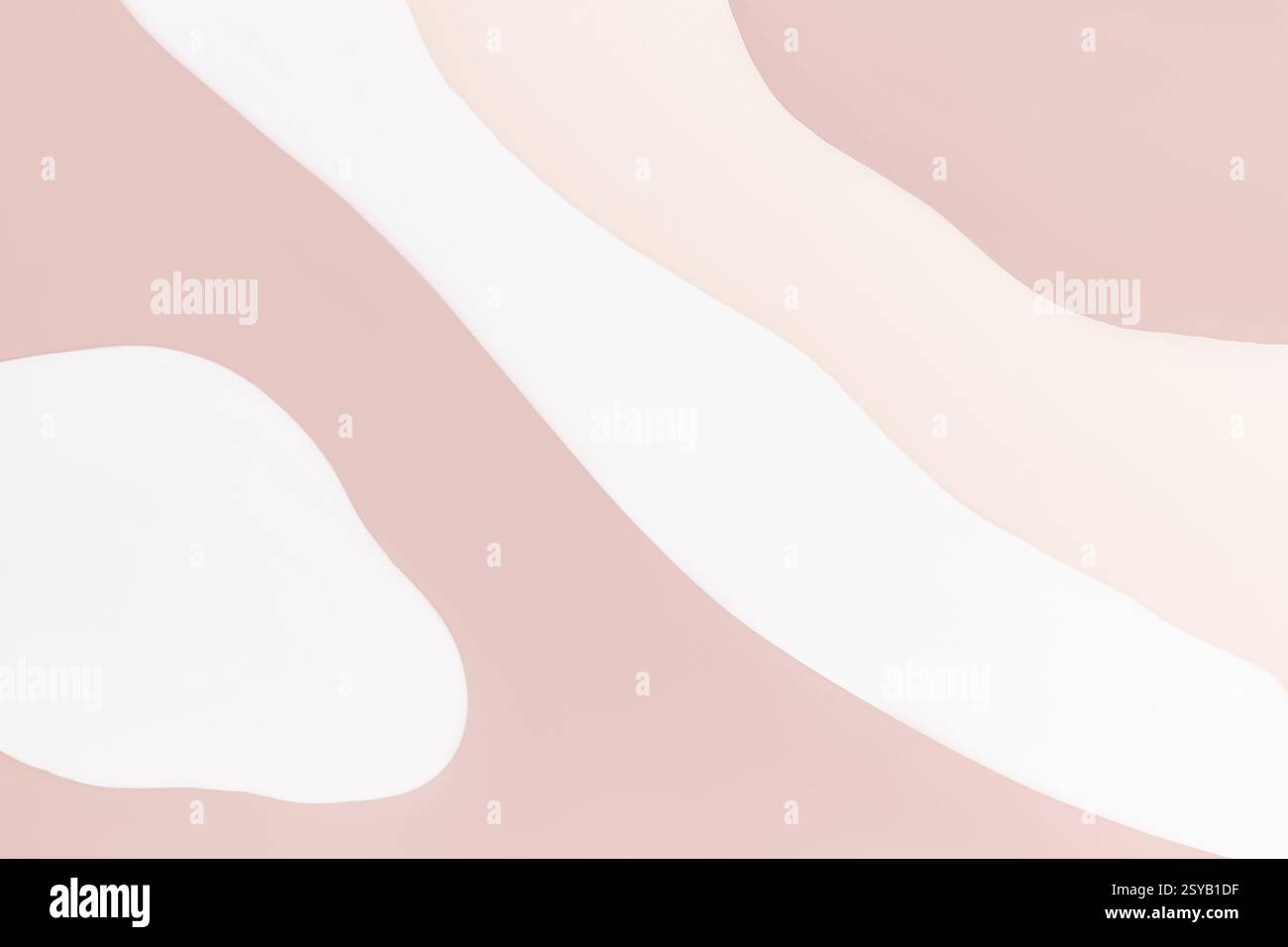 A soothing abstract background features flowing organic shapes in soft ...