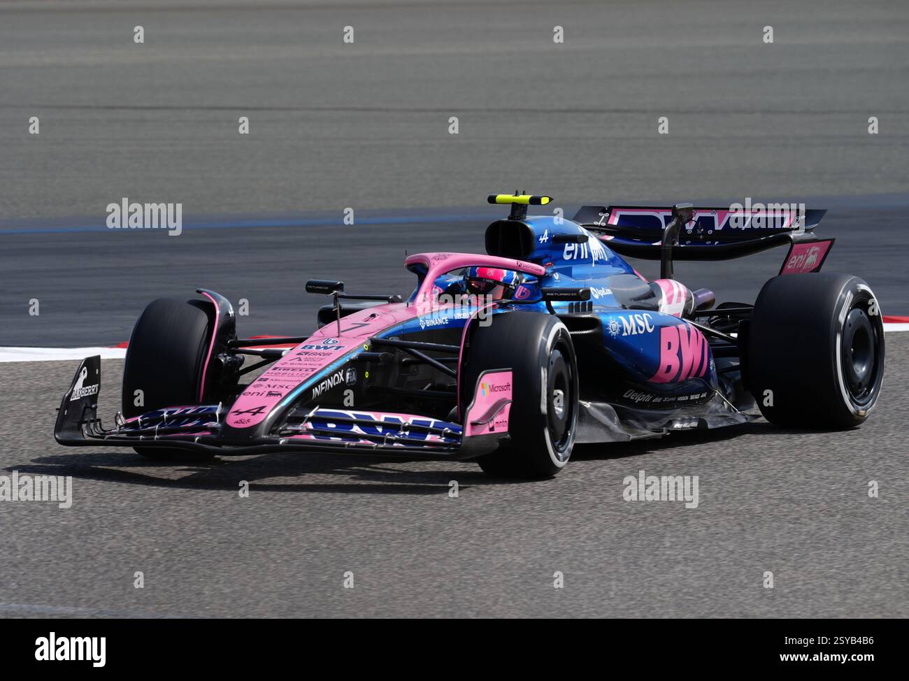 Alpine's Jack Doohan during day three of pre-season testing at the ...