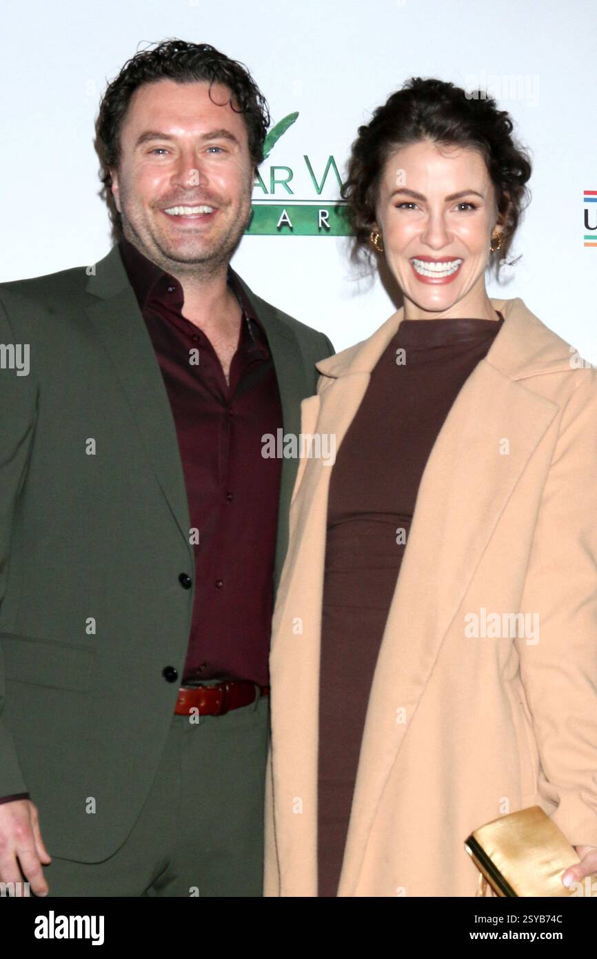 Los Angeles, USA. 27, February, 2025. Pictured left to right, Kevin ...