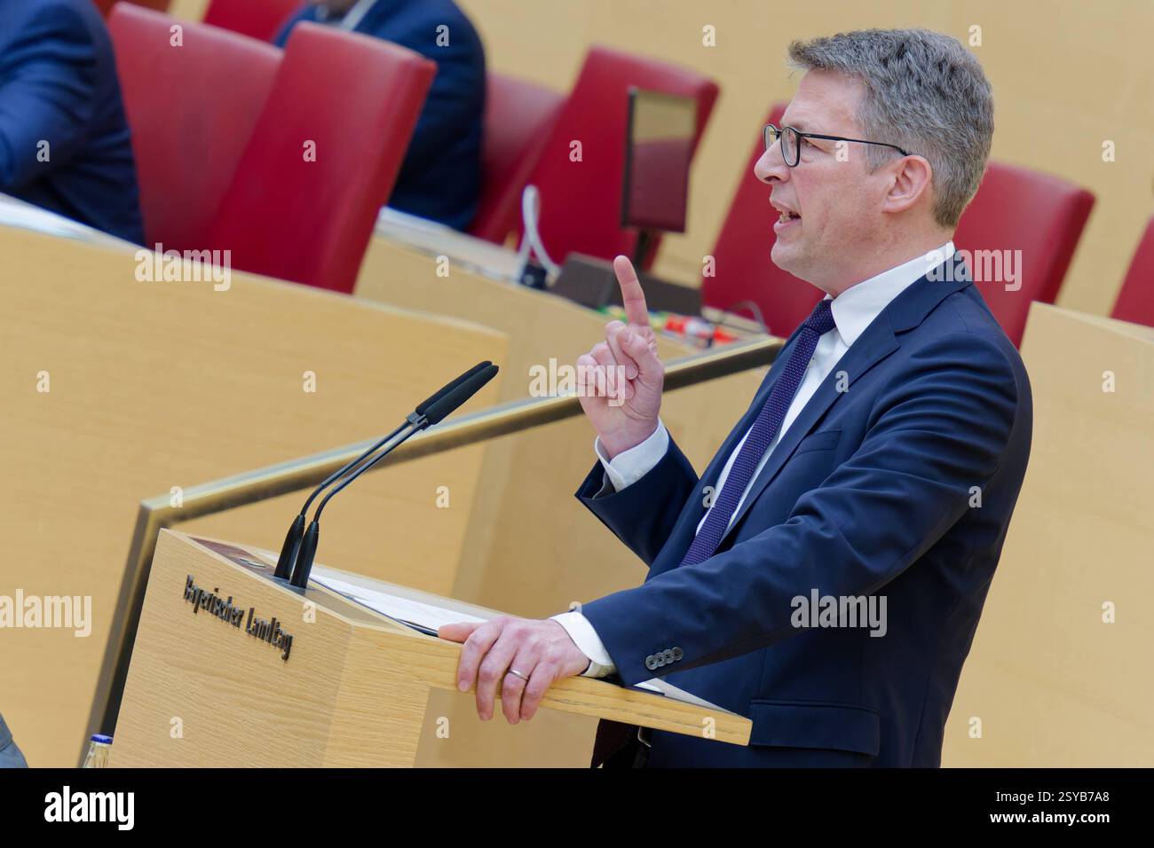 Staatsminister Markus Blume , CSU. 43. Sitzung des Bayerischen Landtags ...