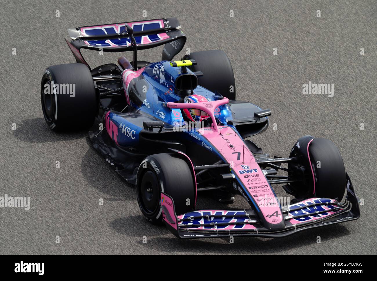 Alpine's Jack Doohan during day three of pre-season testing at the ...