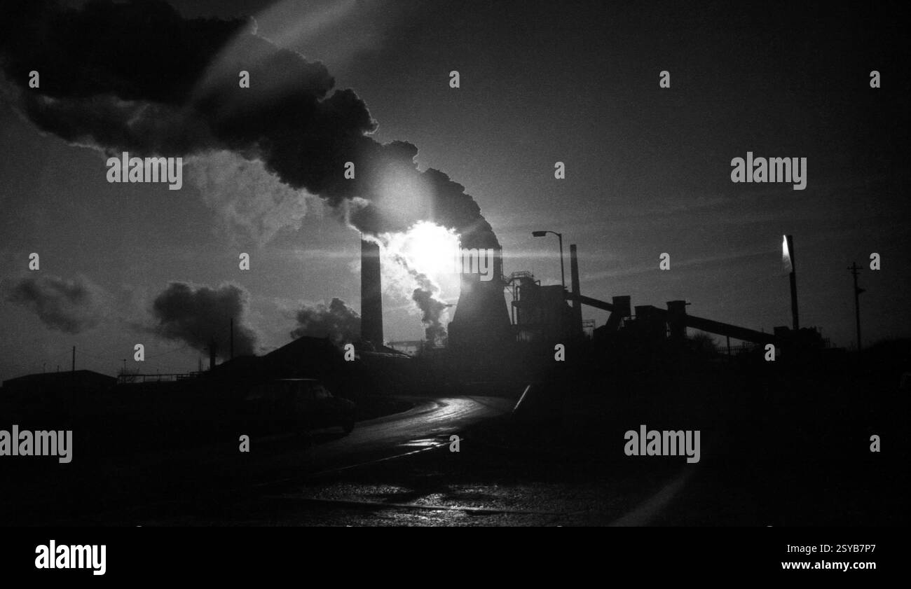 Monkton Coke Works in the late 1980's, Hebburn, United Kingdom Stock ...