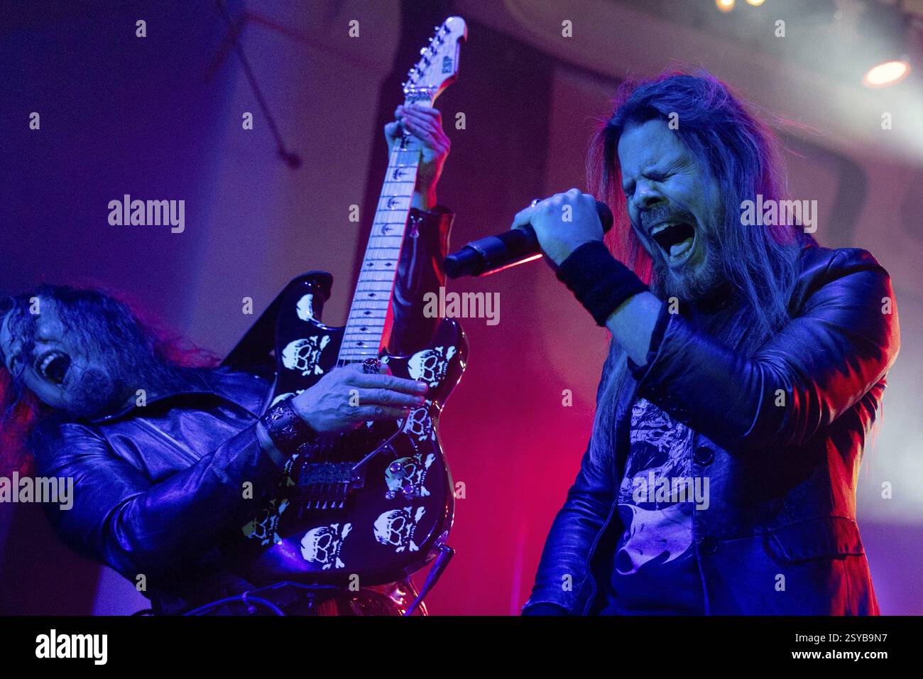 Michael Wilton, guitarist and Todd La Torre, singer of QueensrAche ...