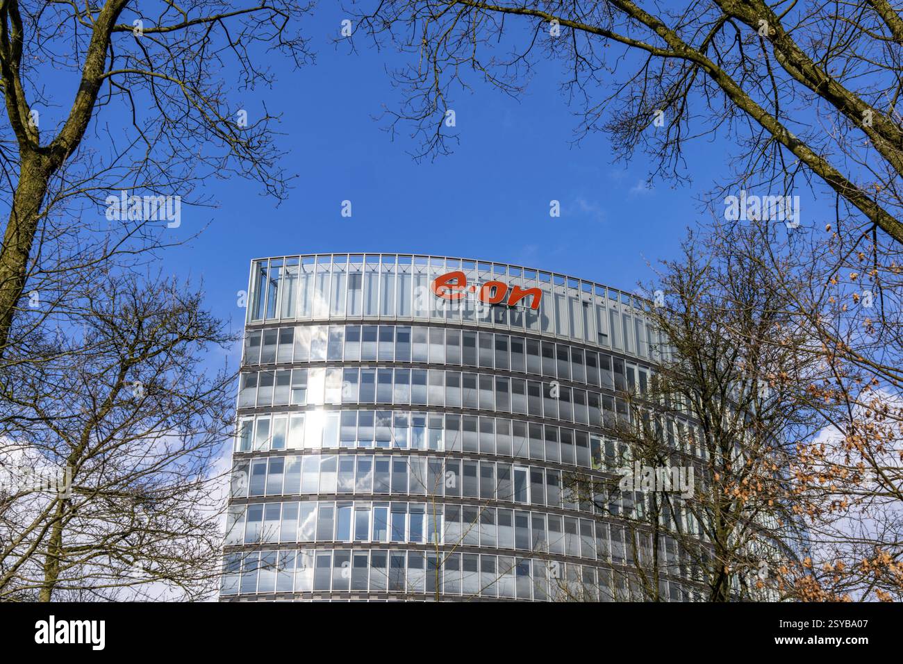 E.ON Headquarters, Group Headquarters in Essen-Ruettenscheid, North Rhine-Westphalia, Germany ...